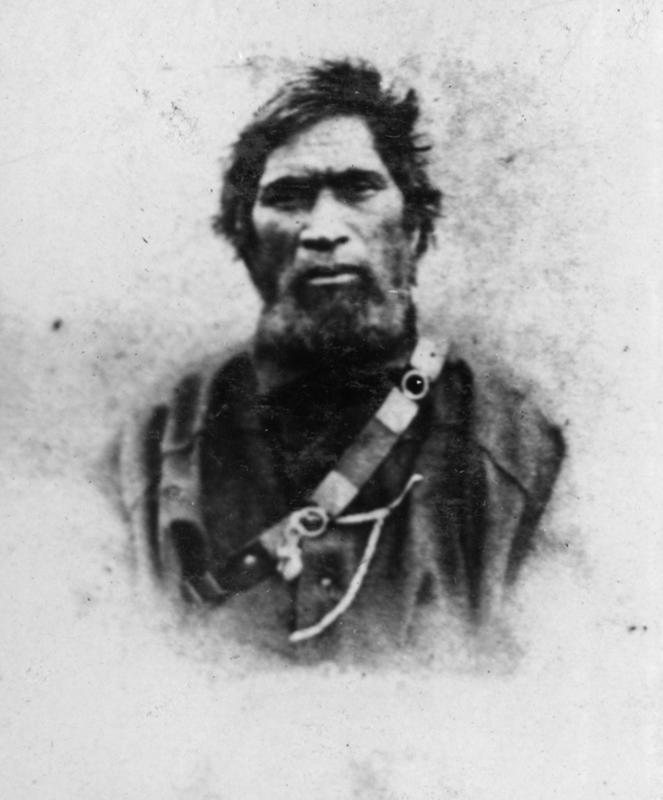 Portrait, Wiremu Tamihana Tarapipipi Te Waharoa - MTG Hawkes Bay