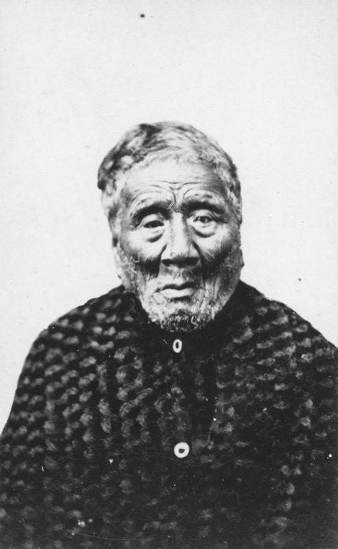 Portrait of Te Kaeaea, also known as Taringa Kuri - MTG Hawkes Bay