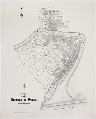 Map, Borough of Wairoa - MTG Hawkes Bay