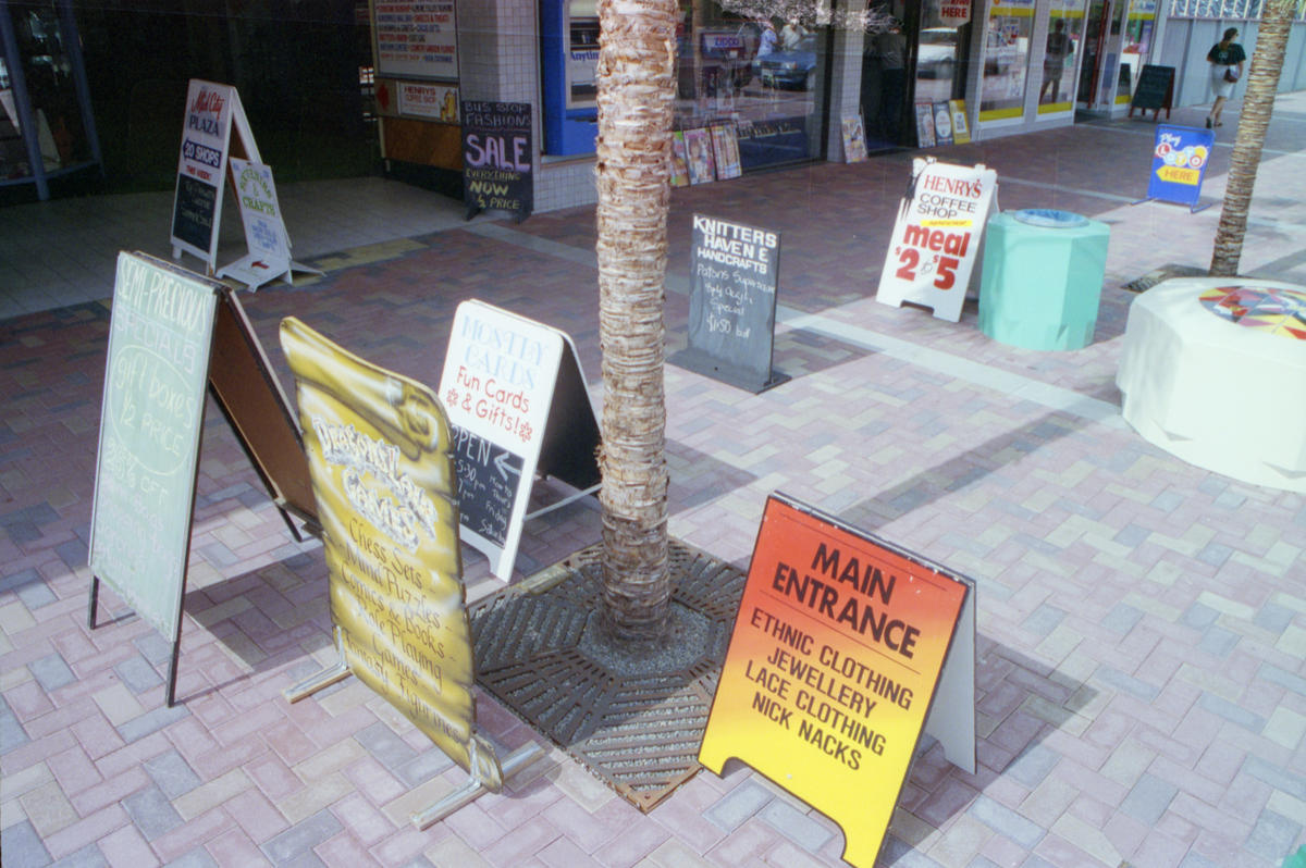 Mall Signs, Mid City Plaza, Emerson Street, Napier - MTG Hawkes Bay