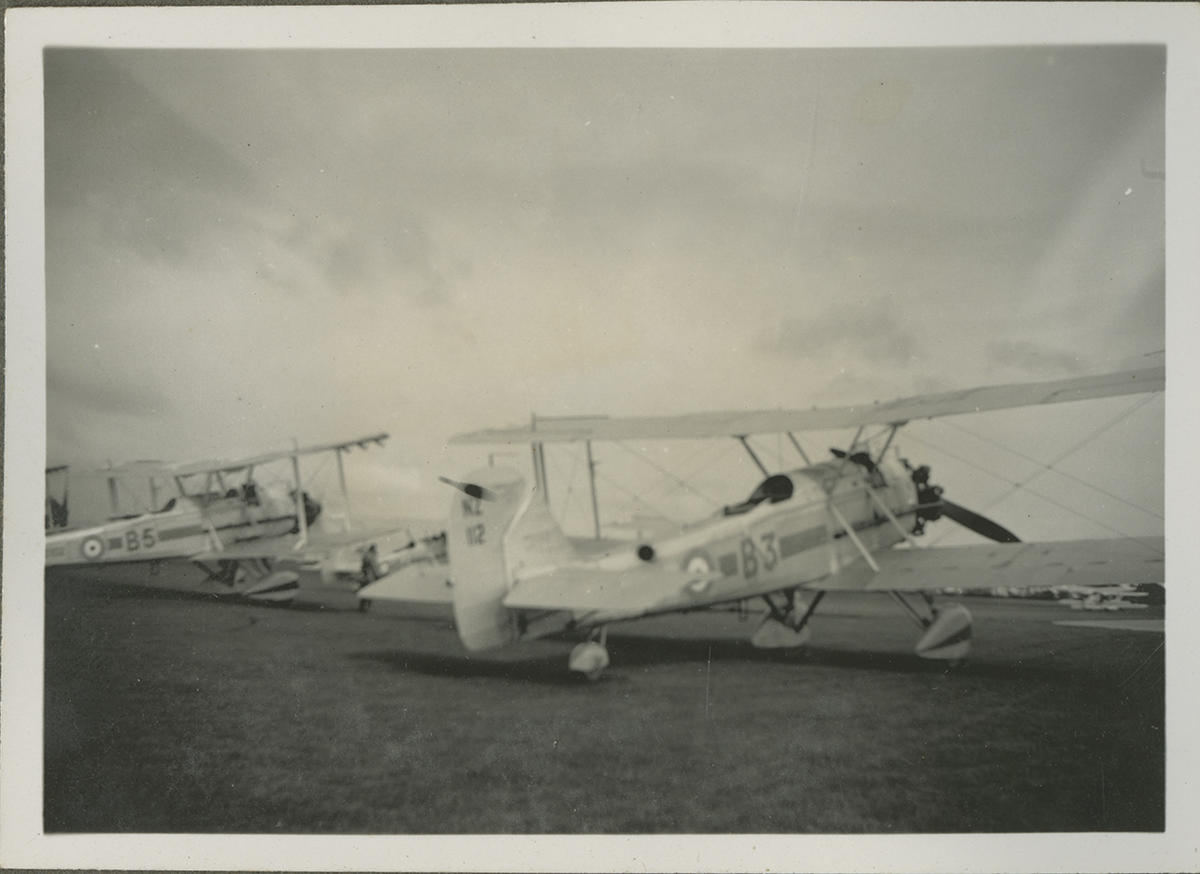 Two Vickers Vildebeest aircraft - MTG Hawkes Bay