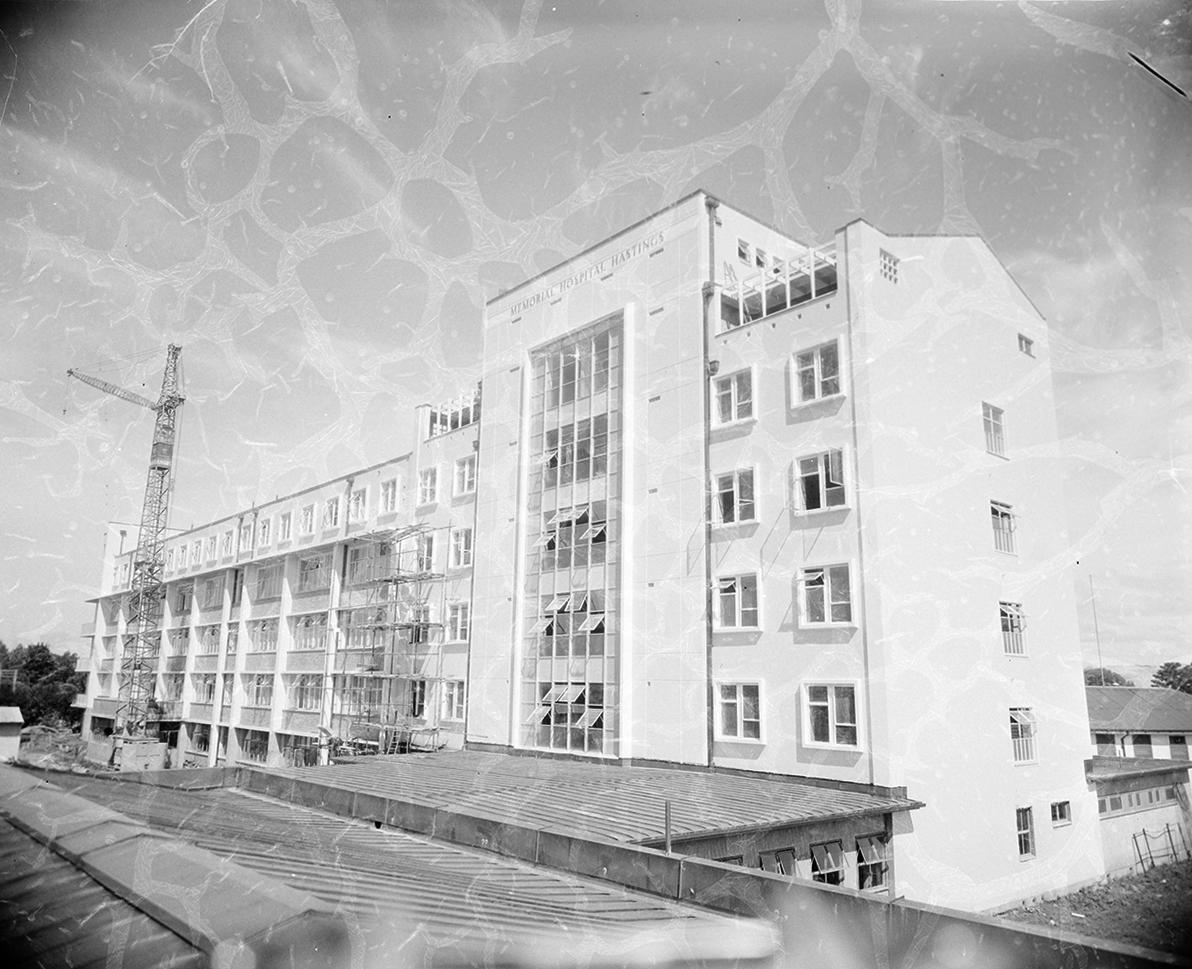 The new additional block being constructed for the Memorial Hospital ...