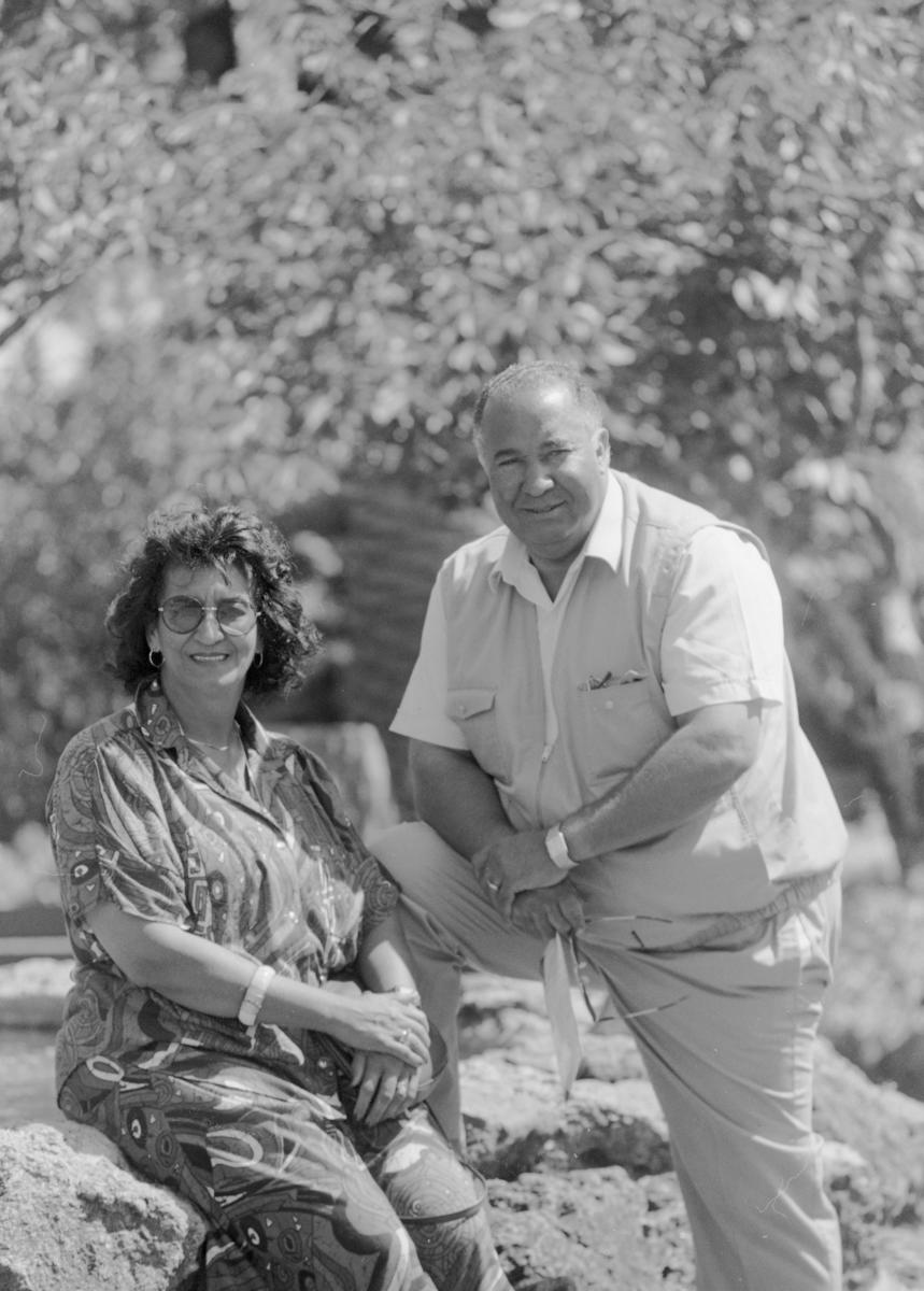 Abe Williams and wife Esme - MTG Hawkes Bay